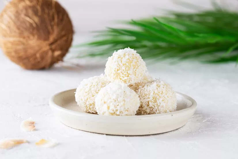 Bolitas de coco sabor a Prestigiosa (marca comercial) | Vida Fit